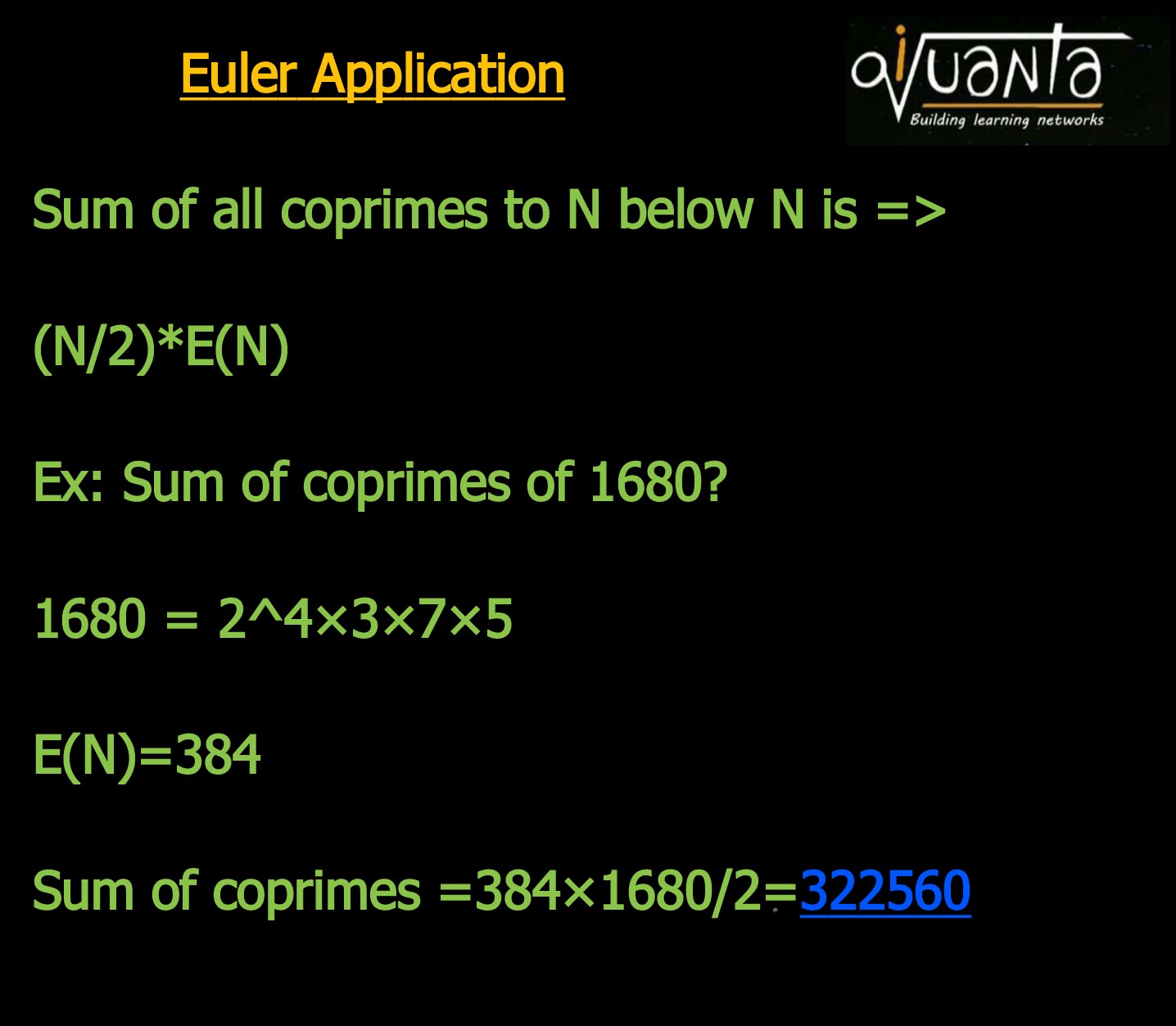 Euler Applications & Problems - iQuanta