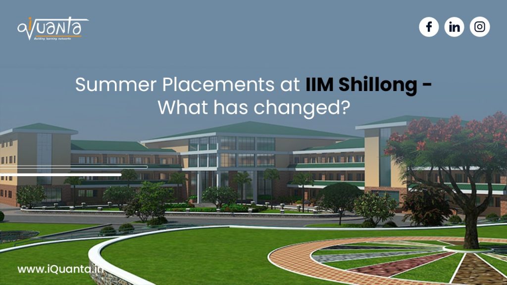 What changed at IIM Shillong's Summer Placements due to the pandemic