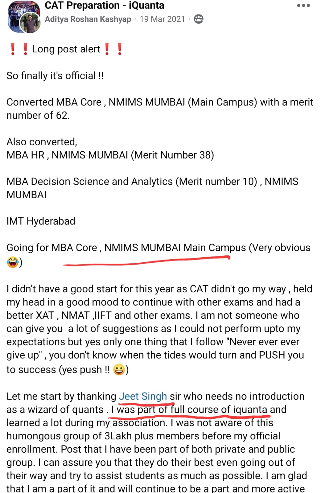 iQuanta NMAT SNAP Course 2024: Gateway To Top B-Schools