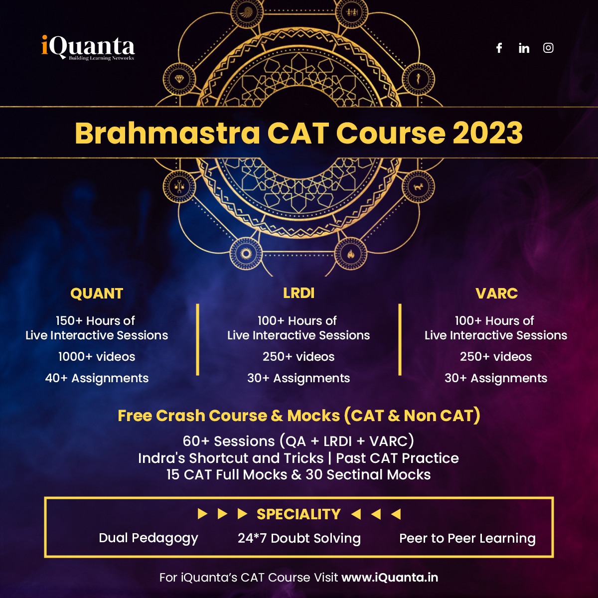 CAT 2023 + IIM ABC Practice Batch Course Details by iQuanta - iQuanta