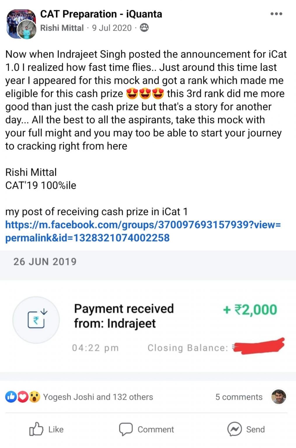 iCAT 2024: iQuanta's CAT Mock Test Series - iQuanta