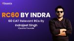 RC60 By Indra : 60 CAT Relevant RCs By iQuanta Founder - iQuanta