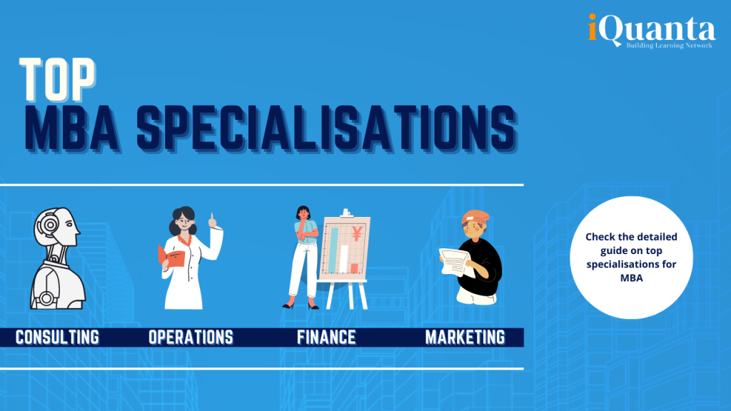 Top MBA Specialisations - iQuanta