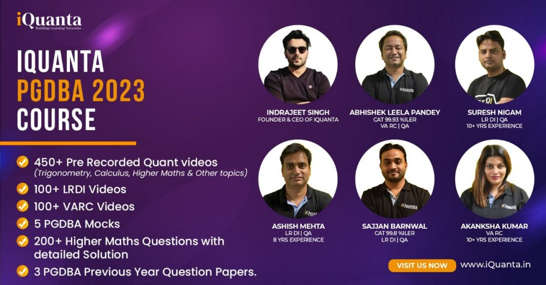 iQuanta's PGDBA Course | Ace PGDBA 2023 With iQuanta - iQuanta