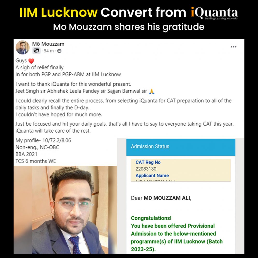 IIM Lucknow : Campus, Cutoff, Placement, Alumni & More - iQuanta