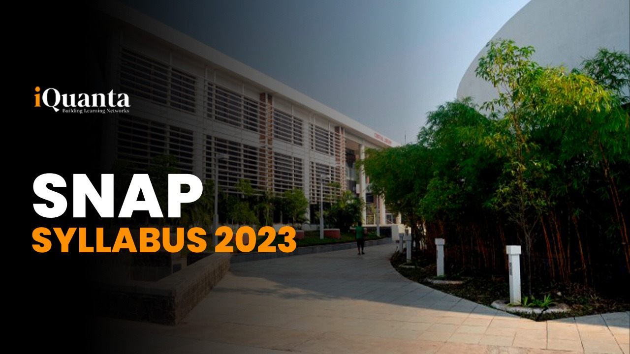 SNAP Syllabus 2023 : SNAP Important Topics 2023 - iQuanta