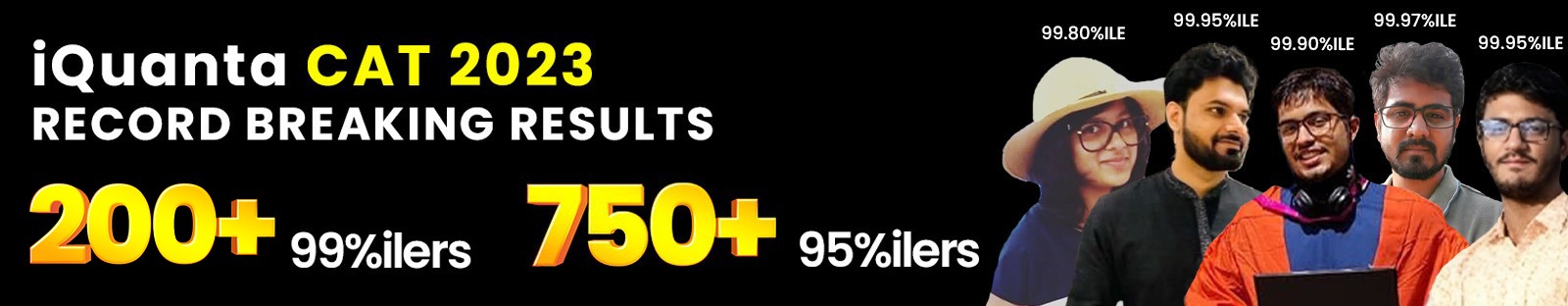 CAT 2023 Toppers List : Check Names, Scorecards & Journey - iQuanta