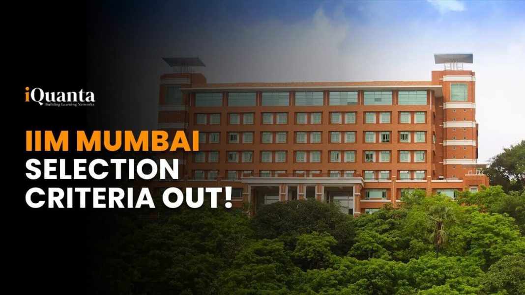 IIM Mumbai Admission Criteria 2025-27 Out : Know the Eligibility, Fees ...