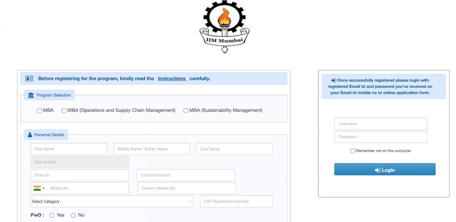 IIM Mumbai Registration Starts Today : Check How to Apply - iQuanta