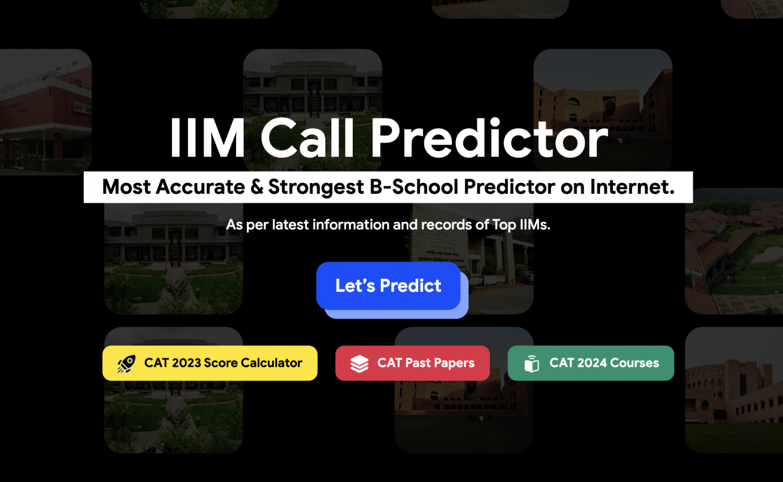 IIM Call & B-school Predictor by iQuanta : Most Accurate MBA College ...