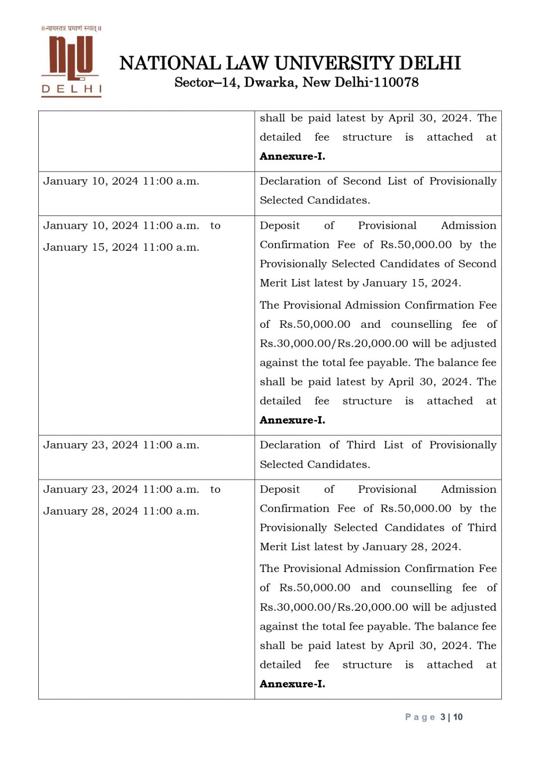 NLU Admission Process 2025 : Application, Eligibility & Dates - iQuanta
