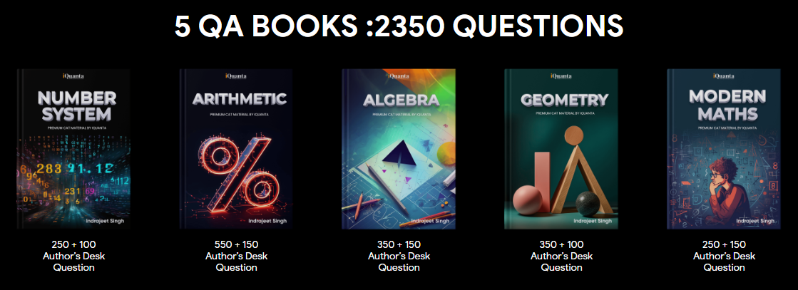 CAT Quants Books - Know the Best Book for CAT QA Section - iQuanta