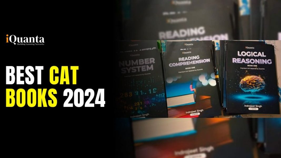 Best CAT Books 2024 : 12 Updated Books for CAT Preparation - iQuanta