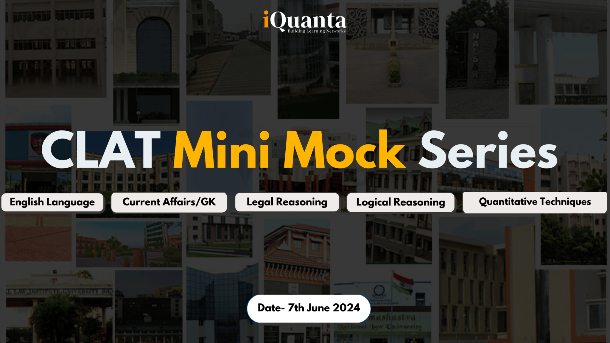 CLAT Mini Mock Series by iQuanta: 7th June 2024 - iQuanta