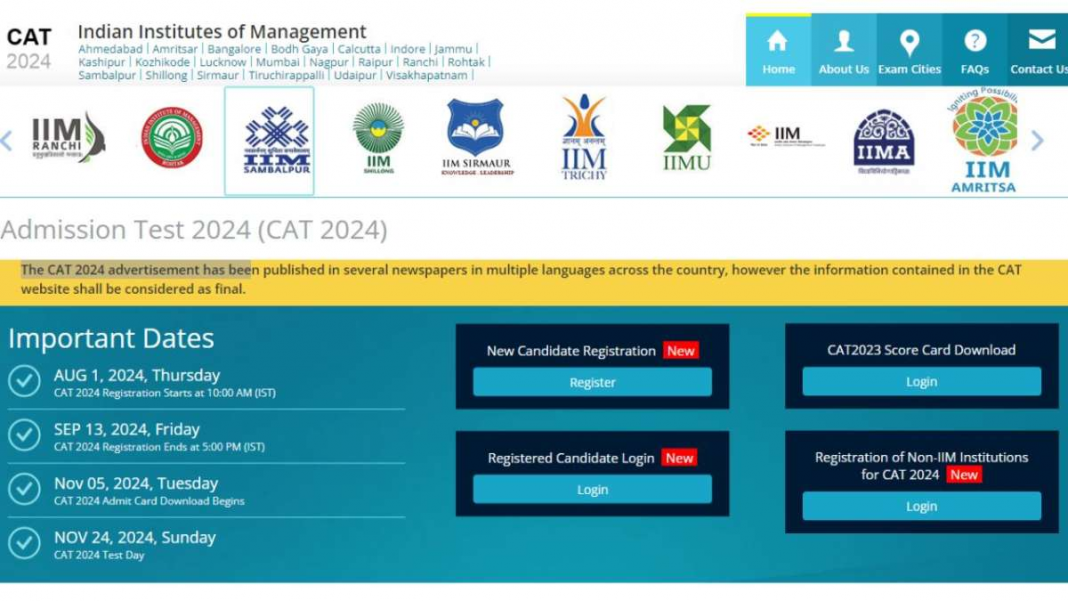 How to Fill CAT 2024 Form: A Step-by-Step Guide - iQuanta