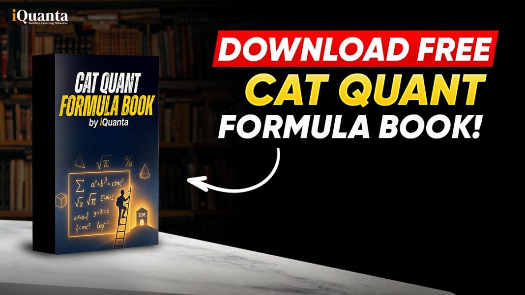 CAT 2025 Quant Formula Book For Free by iQuanta - Get Link Here !! - iQuanta