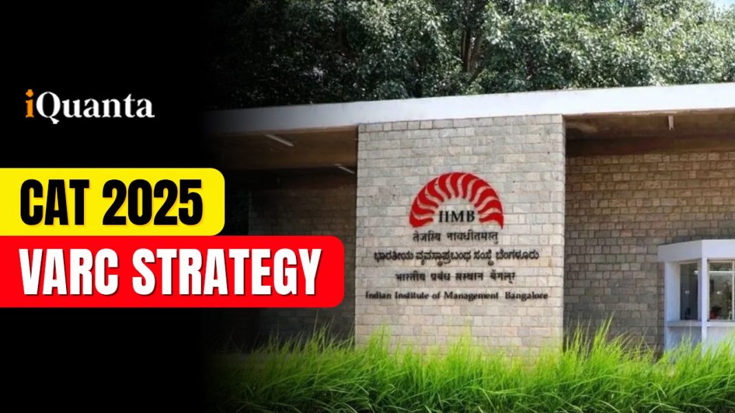 CAT VARC Strategy 2025 - iQuanta