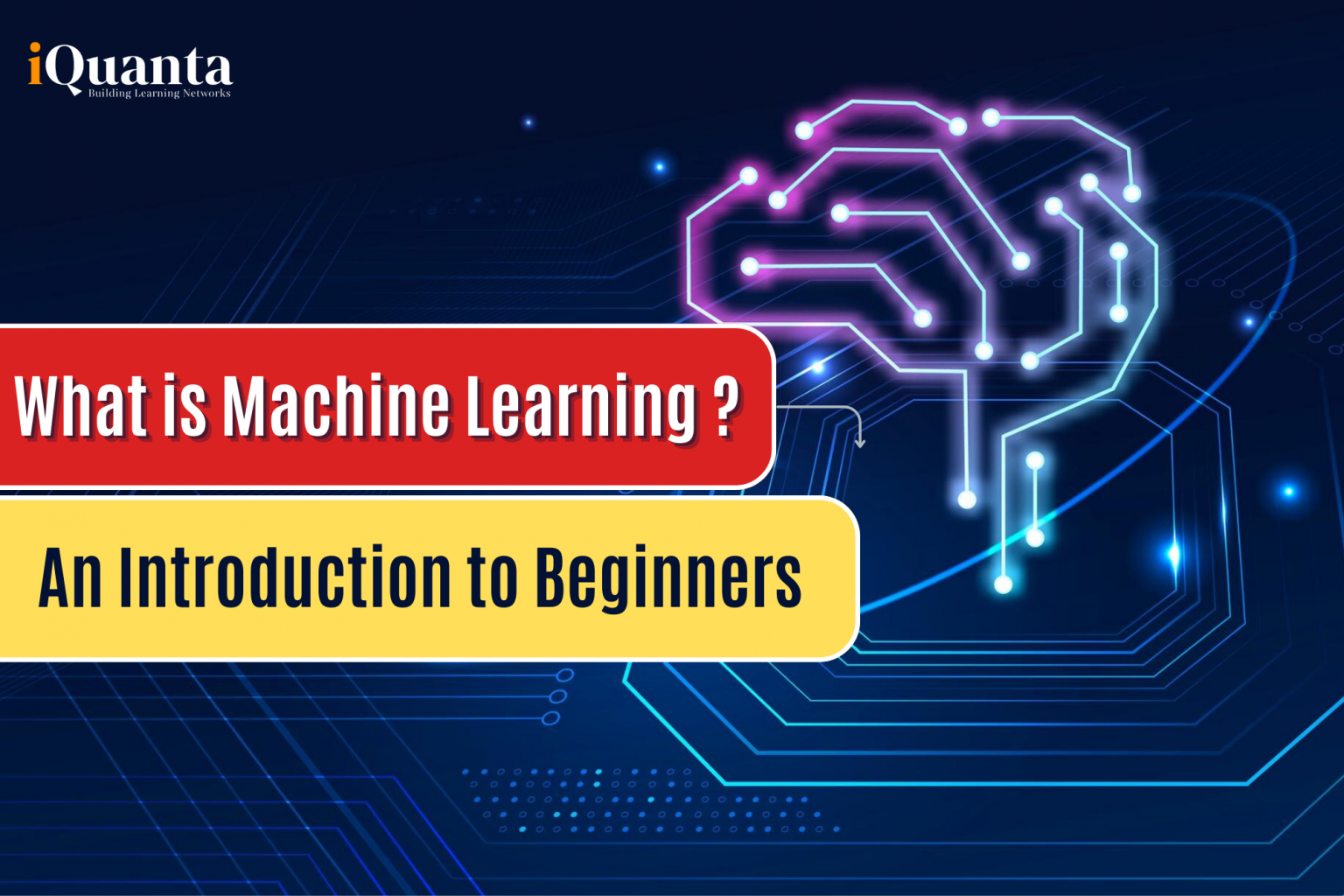 What is Machine Learning ? An Introduction for Beginners - iQuanta