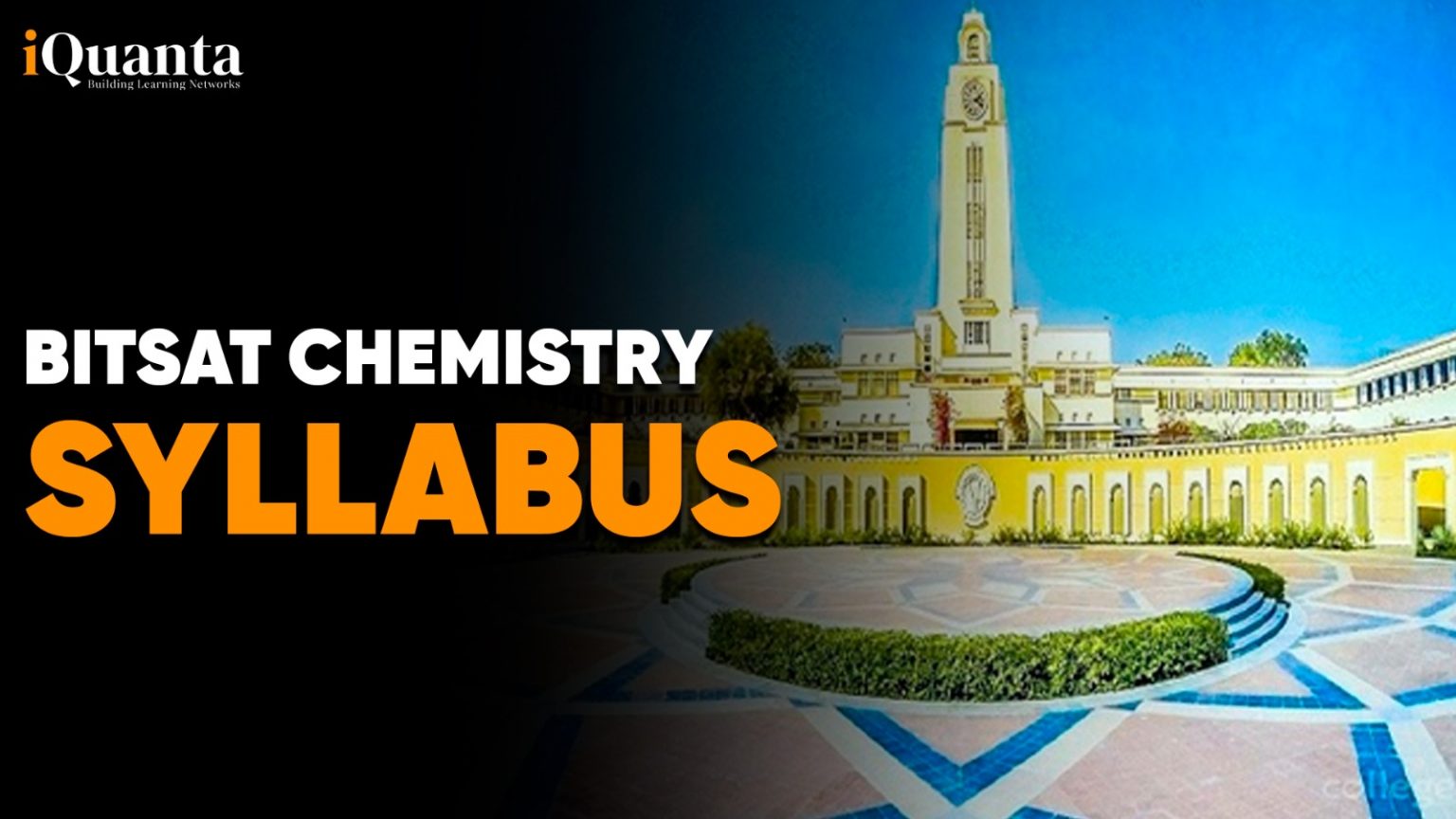 BITSAT Chemistry Syllabus 2025 - Know the Latest Syllabus Along With ...