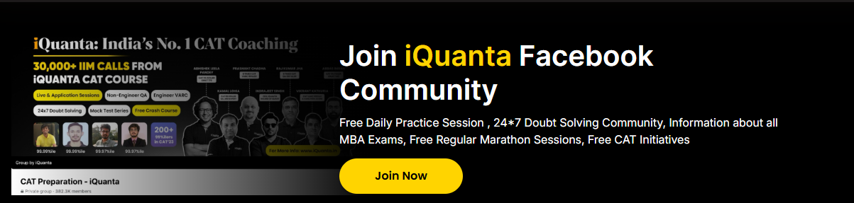 Free Resources for CAT 2025 - iQuanta