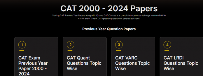 Free Resources for CAT 2025 - iQuanta