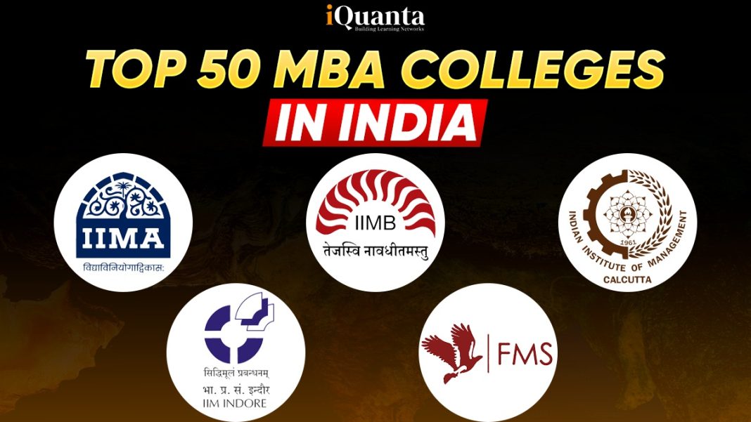 50 Top MBA Colleges in India: Average Package, Fee Structure & NIRF ...