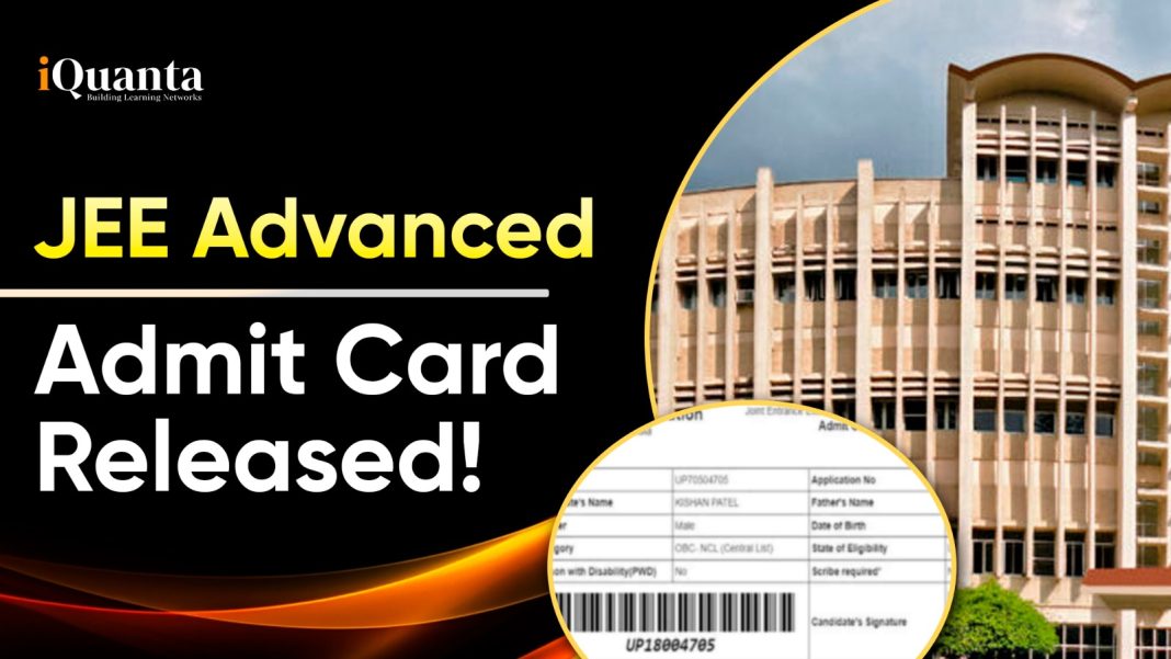 JEE Advanced Admit Card Released - Direct Link to Download, Resolving ...