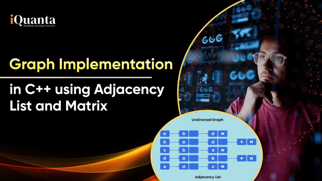 Graph Implementation in C++ using Adjacency List and Matrix - iQuanta