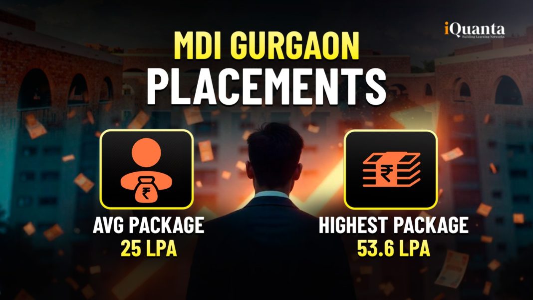 MDI Gurgaon Placements - Avg. Package Rs 25 LPA, Highest Package 53.6 ...