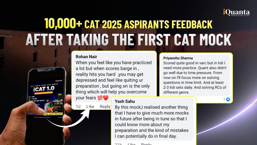 CAT Aspirants Shares Their First CAT Mock Experience in This Group ...