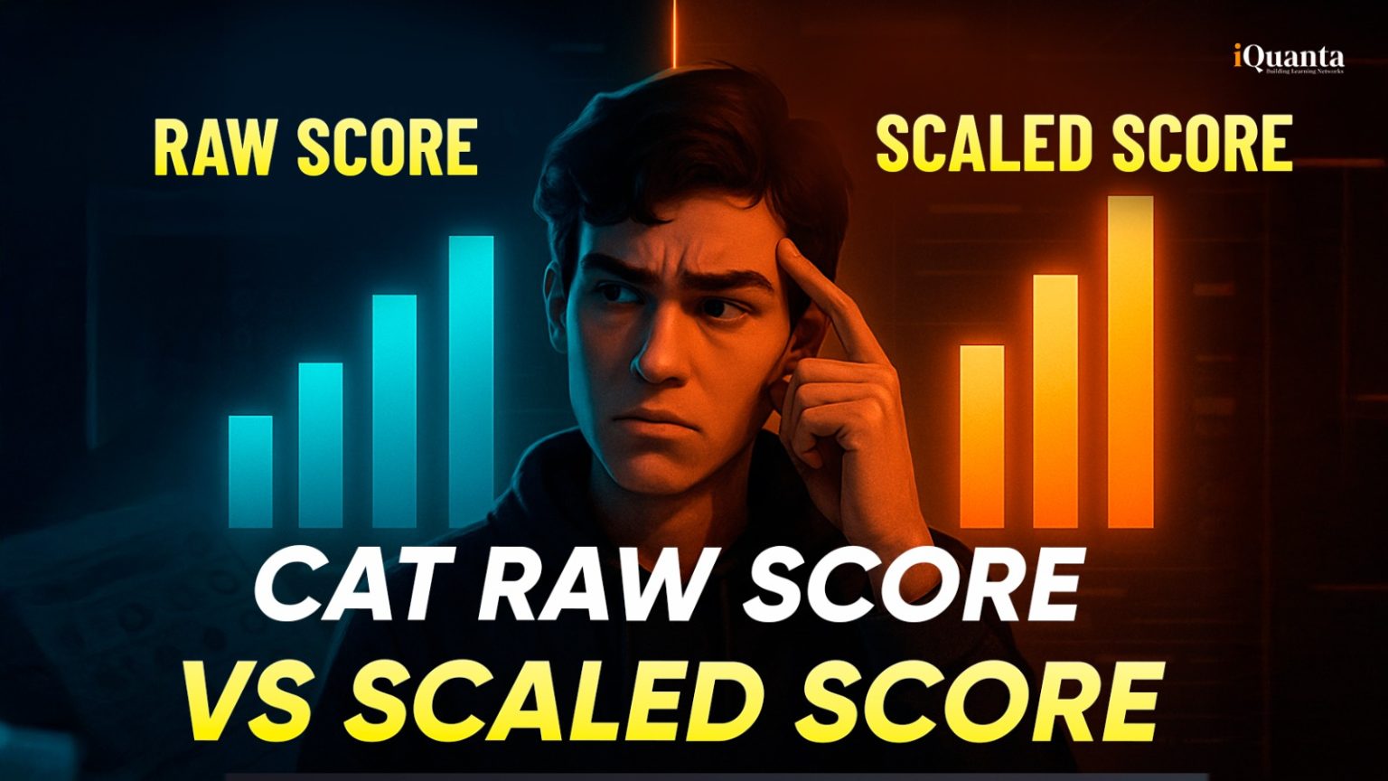 CAT Raw Score Vs Scaled Score Vs Percentile - iQuanta
