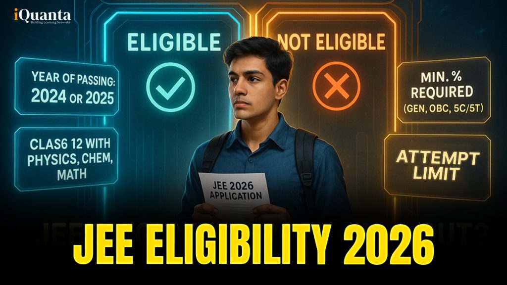 JEE Main Eligibility Criteria 2026 - Know Age Eligibility, Number of Attempts, Droppers ...