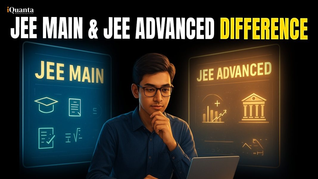 Difference Between JEE Main and JEE Advanced - iQuanta