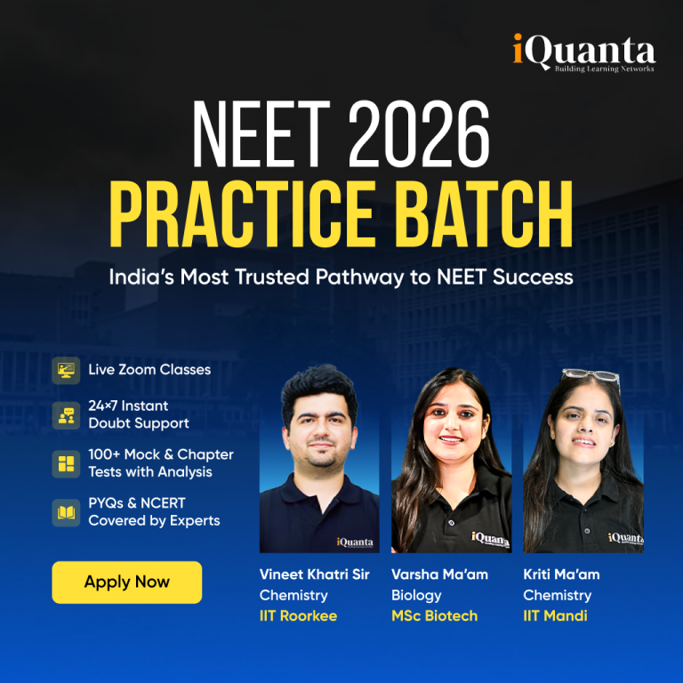 NEET Total Marks 2026 - Distribution, Marking Scheme, Tips - iQuanta