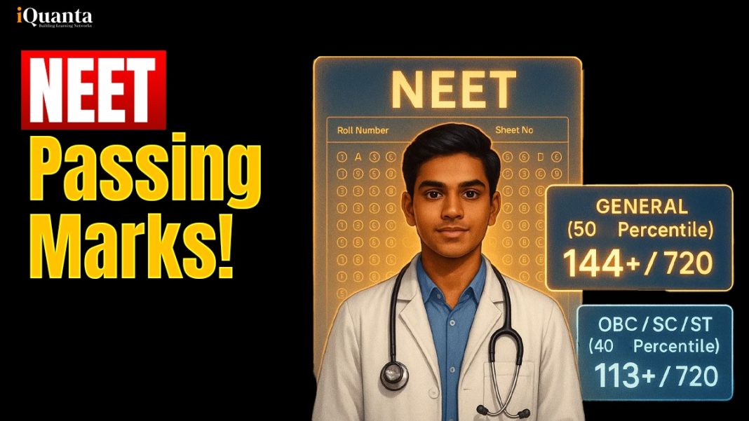 NEET Passing Marks 2026: Minimum Marks Required in NEET for MBBS in Government College - iQuanta