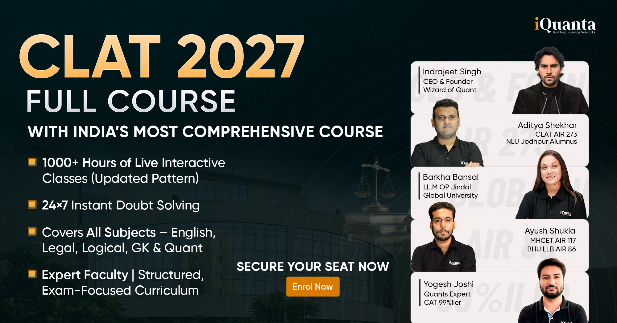 CLAT 2027: Syllabus, Important Dates, Eligibility Criteria & Cut-Offs ...