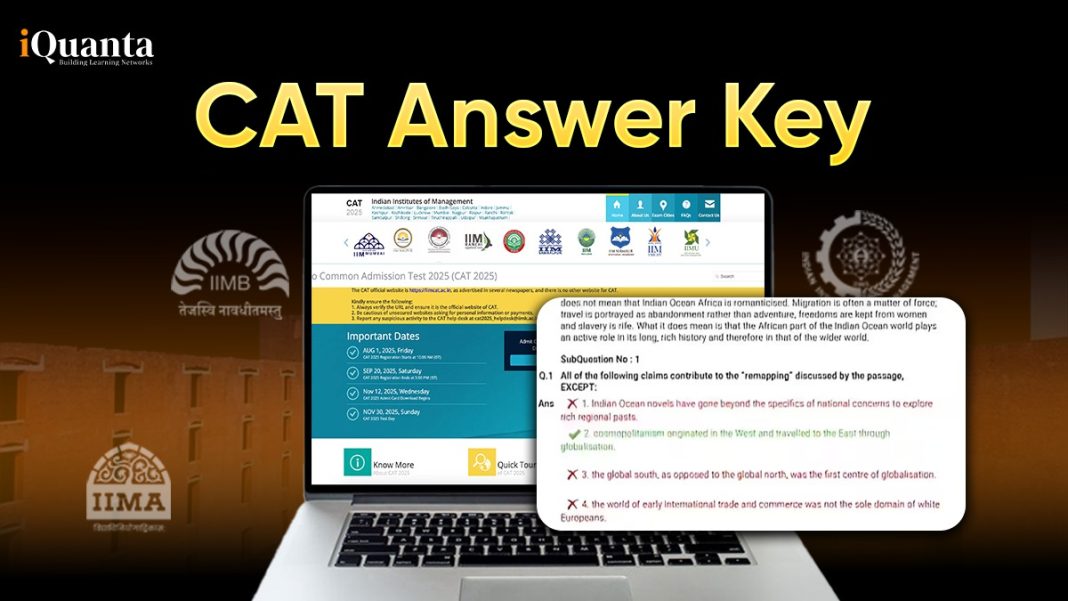 CAT Answer Key 2025 Out - Official Notification Released, Steps to ...