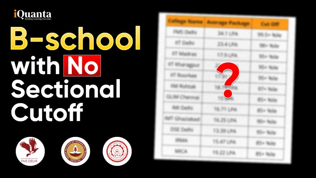 B-Schools With ‘No’ Sectional Cutoff - Check Colleges, Cutoff and More ...