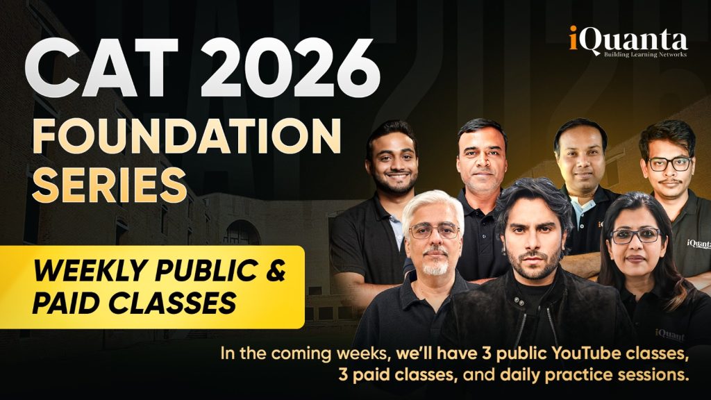 𝐂𝐀𝐓 𝟐𝟎𝟐𝟔 𝐅𝐨𝐮𝐧𝐝𝐚𝐭𝐢𝐨𝐧 𝐒𝐞𝐫𝐢𝐞𝐬 𝐟𝐨𝐫 𝐍𝐞𝐰 𝐂𝐀𝐓 𝐀𝐬𝐩𝐢𝐫𝐚𝐧𝐭𝐬 𝐛𝐲 𝐢𝐐𝐮𝐚𝐧𝐭𝐚 - iQuanta