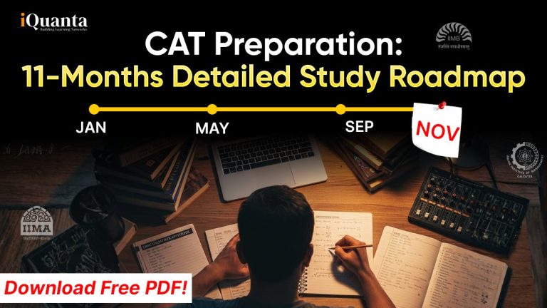 CAT Preparation: 11 Months Detailed Study Roadmap & Download Free Time ...