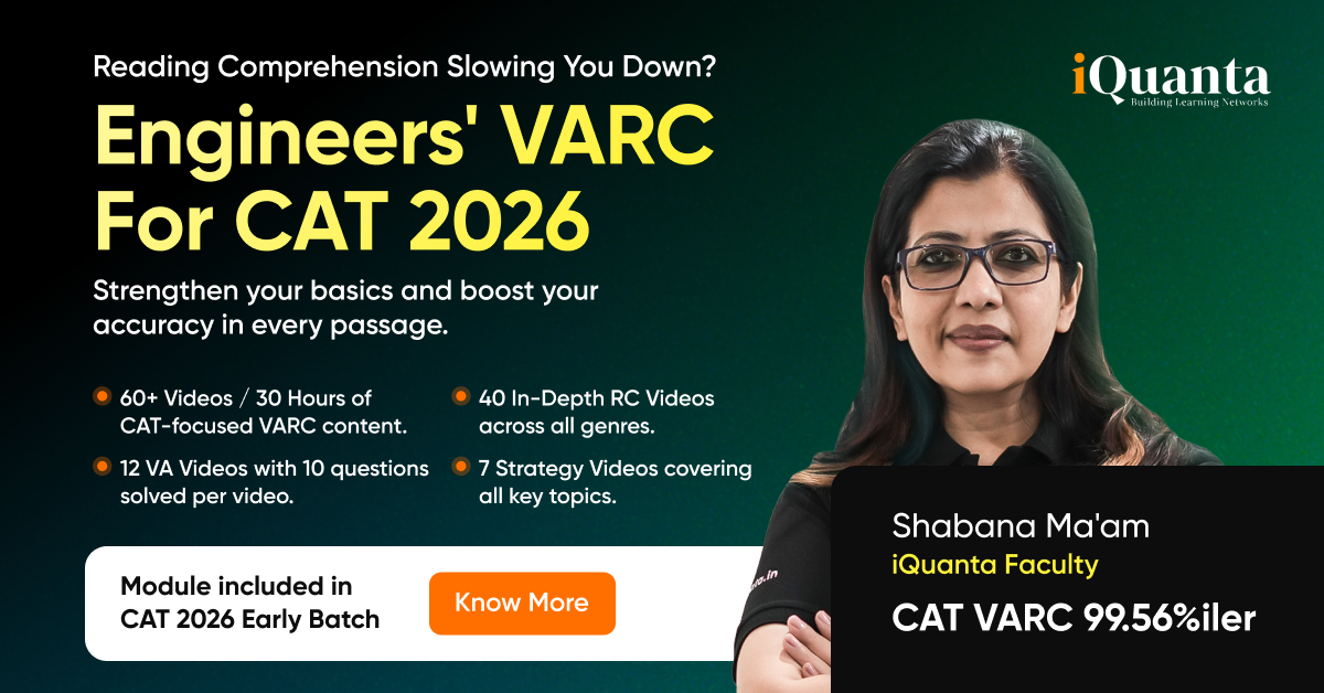 CAT VARC Strategy for Engineers - Crack CAT 2026 With a 99+ Percentile ...