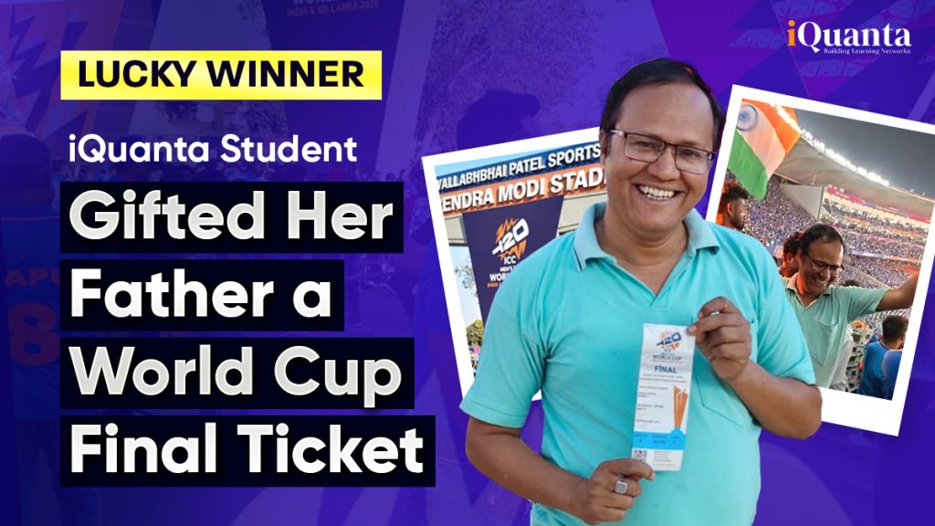 iQuanta Student Surprises Her Father a World Cup Final Ticket, A ...
