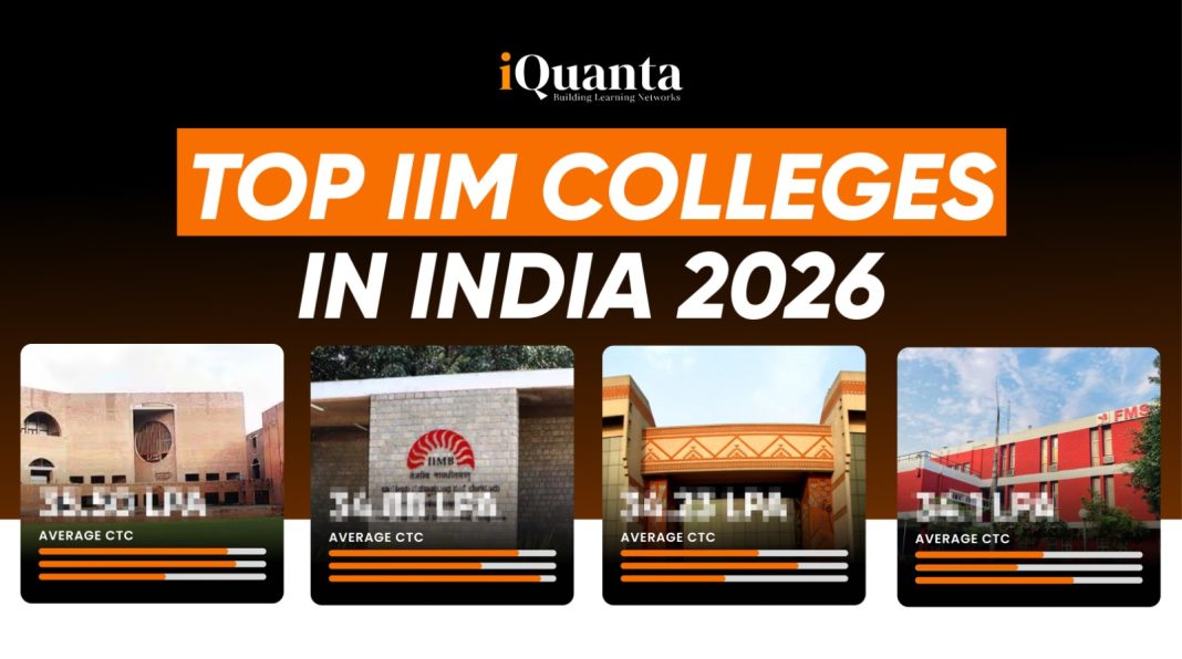 Top IIM Colleges in India 2026, Average, Median & Highest Package - iQuanta
